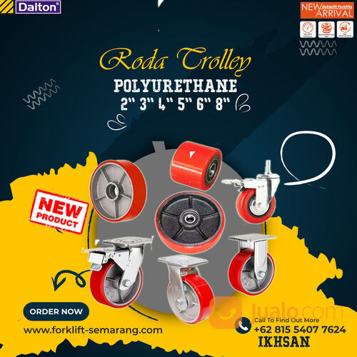 Roda Trolley dan Roda Hand Pallet bahan Polyurethane di Kab. Brebes ...
