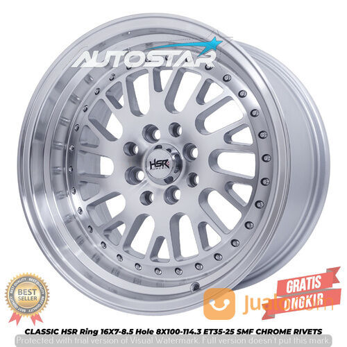 Velg Mobil Racing Hsr CLASSIC 0147 HSR R16X7/85 H8X100-114,3 ET35/25 ...