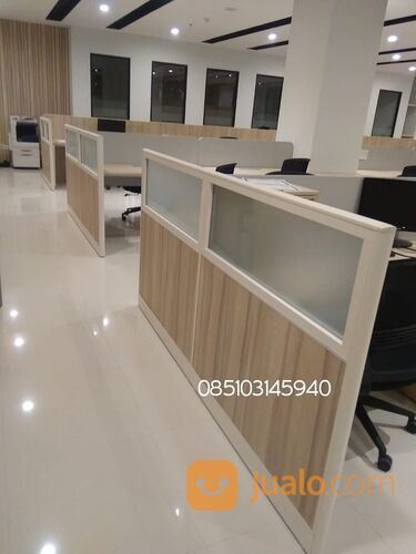 Partisi meja kantor custom bahan lapisan hpl di Kota Jakarta Selatan ...