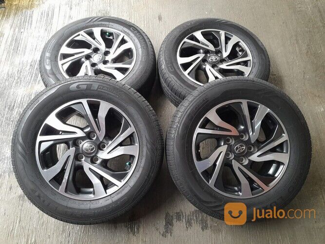 velg mobil seken original new innova ring 16 plus baut 5x114 plus ban ...