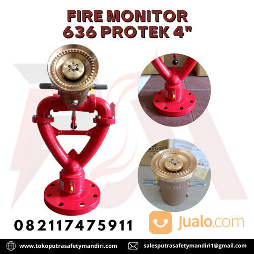 PUSAT FIRE MONITOR PROTEK STYLE 636 HYDRANT SYSTEM FLANGE 4 IN NOZZLE BRASS di Kota Jakarta ...
