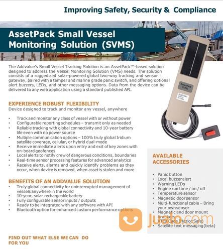 VMS Tracking Kapal AssetPack | Alat Tracking Satellite AssetLink di ...