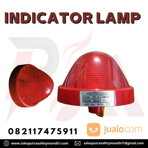 INDICATOR LAMP FIRE ALARM LAMPU PERINGATAN INDIKASI KEBAKARAN EQUIPMENT ...