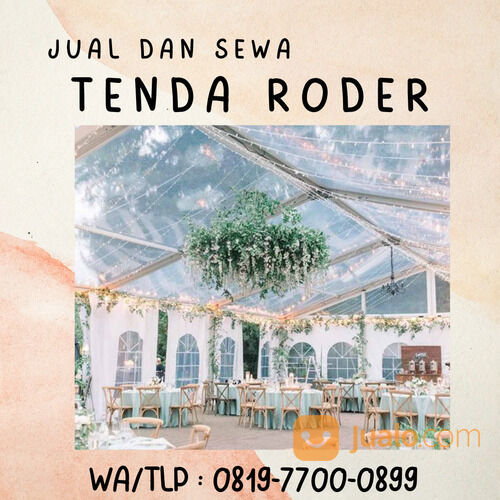Tenda Roder Ukuran 15m untuk Event ,wedding , dan acara lainya di Kab ...