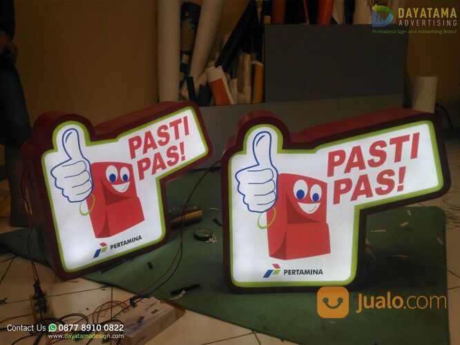 Signage Neon Box Pertamina Pasti Pas di Kota Cimahi, Jawa Barat | Jualo.com