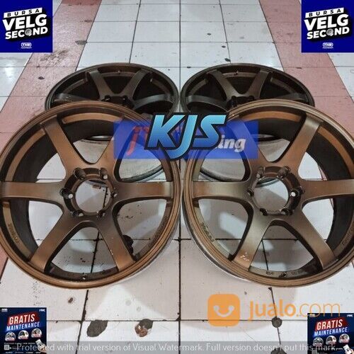 PELEK SEKEN MODEL TE37 R20 LEBAR 9 PCD 6X139 ET18 BRONZE di Kota ...