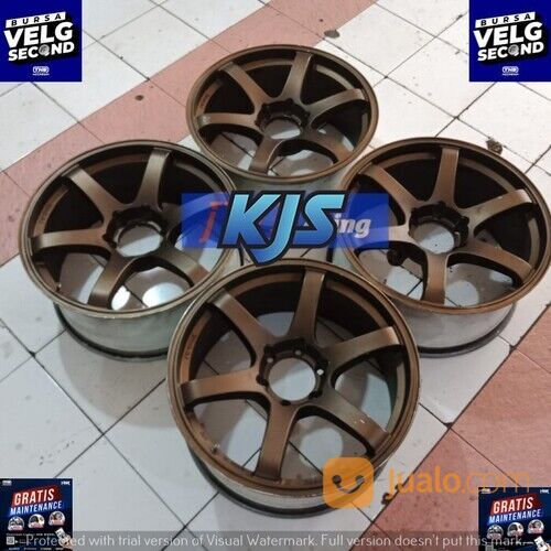 PELEK SEKEN MODEL TE37 R20 LEBAR 9 PCD 6X139 ET18 BRONZE di Kota ...