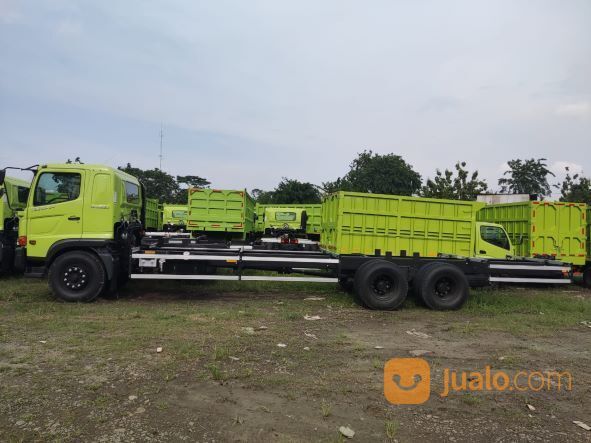 Hino Ranger FL 260 JW 6x2 Euro 4, truk tronton terpanjang dikelasnya di Kab. Bekasi, Jawa Barat ...