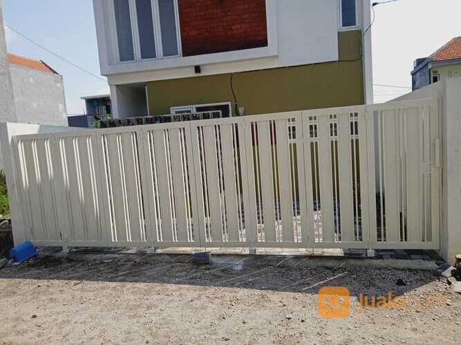 Pagar plat minimalis / pagar besi kuat tahan karat di Kab. Sidoarjo ...
