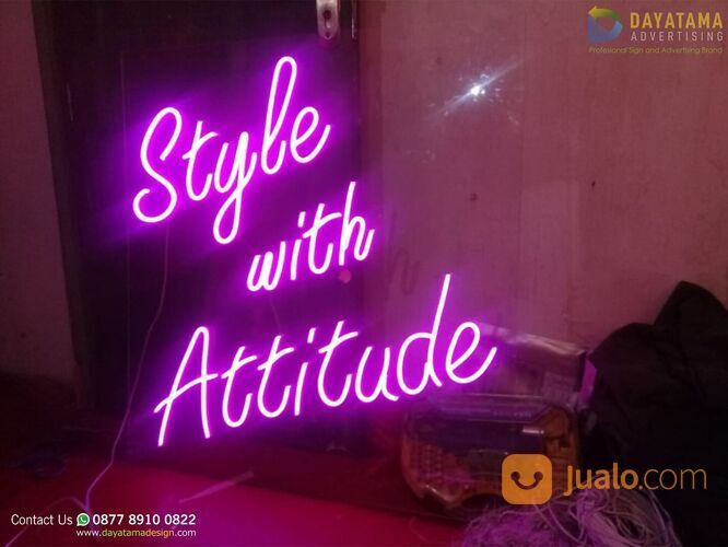 Neon Sign & Neon Flex Custom | Jasa Signage Bandung Raya di Kota Cimahi ...