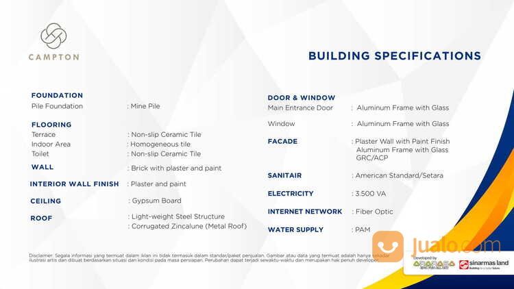 Ruko Campton Keren Lokasi Premium Super Strategis di BSD City di Kota Tangerang Selatan, Banten ...