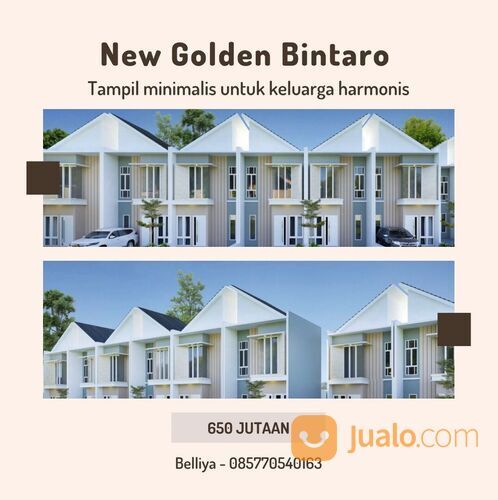 Cluster Ekslusif Paling MUrah New Golden Bintaro di Kota Tangerang ...