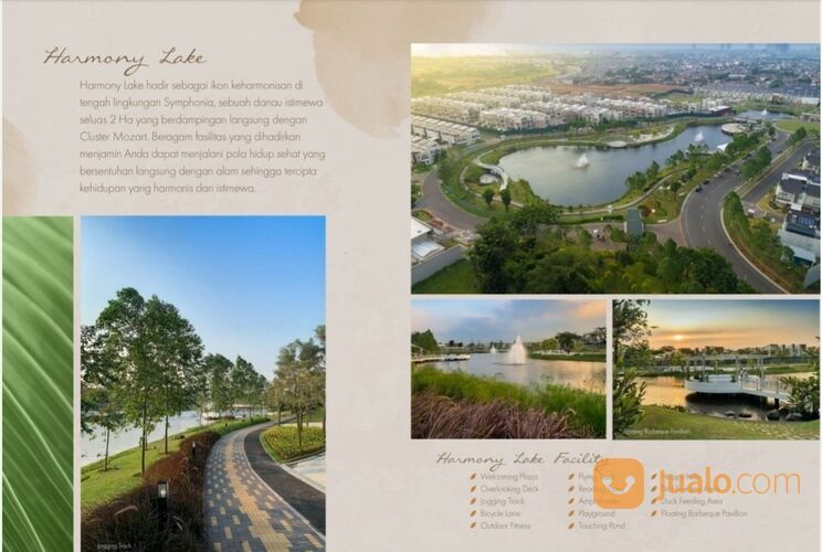 Rumah view Danau Tipe 12 Mozart symphonia summarecon Gading Serpong di ...