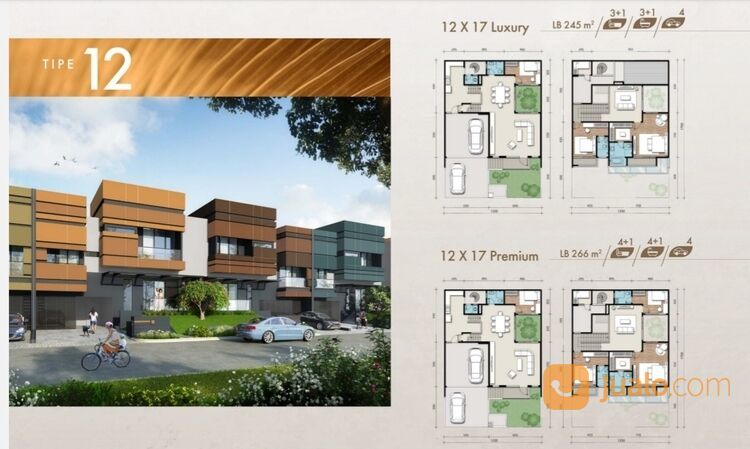 Rumah view Danau Tipe 12 Mozart symphonia summarecon Gading Serpong di ...