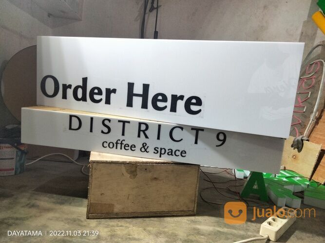 Neon Box Akrilik Lampu LED | Jasa Signage Bandung Raya di Kota Bandung ...