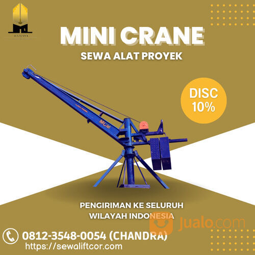 SEWA ALAT PROYEK MINI CRANE | PROYEK PEMALANG | KAPASITAS 700 kg di Kab ...