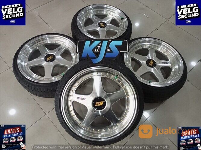 VELG KS R18X8/9,5 8X100/114,3 ET 45/40+ ACH(2)PHI(2) 215/205 40 R17 di ...