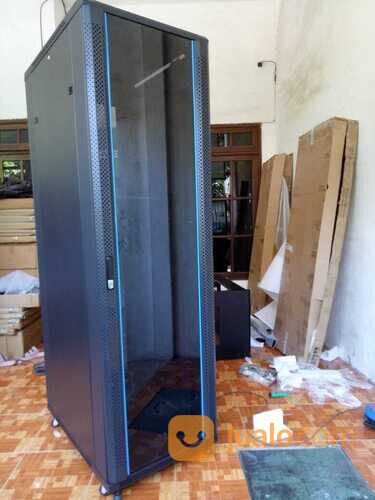 Murah Rack Server INDORACK Glass Door IR9042G Close Rak 42U Depth 900MM ...