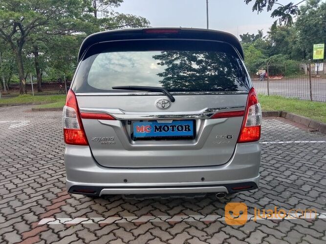 Kijang Innova G Luxury AT 2015 Silver Siap Pakai di Kota Tangerang ...