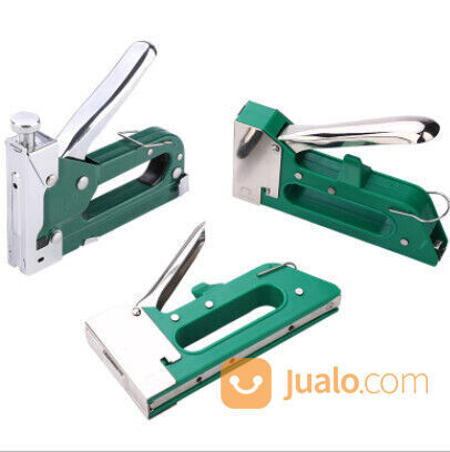 Steples Tembak Staples Gun Tembak Kayu Pintu Gun Tracker Isi Stapless ...