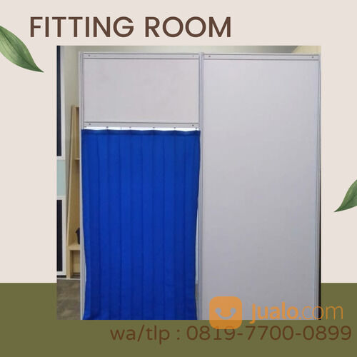 Rental Partisi R8 Fitting Room dengan Pintu Gorden ukuran 2 x 3 m di ...