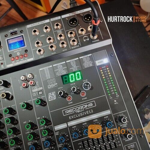 Recording Tech RT Exclusive 12 - Mixer Audio 12 Channel 199DSP di Kota ...