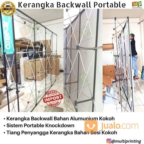 Backwall Portable 3x2 Module Lurus / Backwall 3x2 Straight di Kota ...