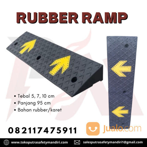 RUBBER RAMP FOR WHEELCHAIR TEBAL 5 CM KARET PREMIUM JAKARTA MURAH di ...