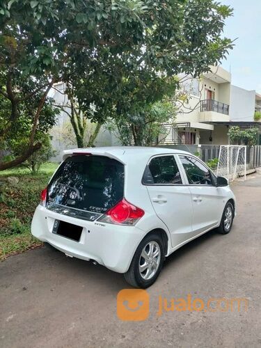 Honda Brio 1.2 Satya E CVT (matic) Th 2016 warna putih di Kota Bogor ...