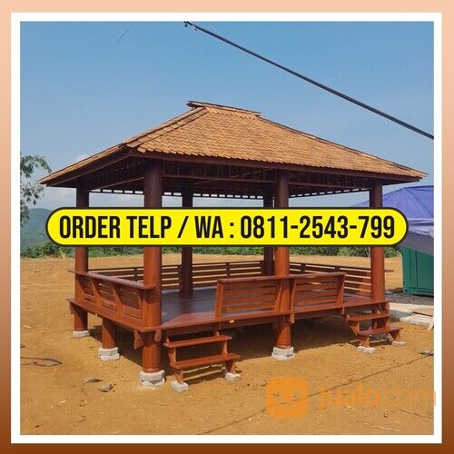 Gazebo Kayu 3x5 Meter Bekasi | HP/WA: 0811-2543-799 | Alfahri Furniture ...