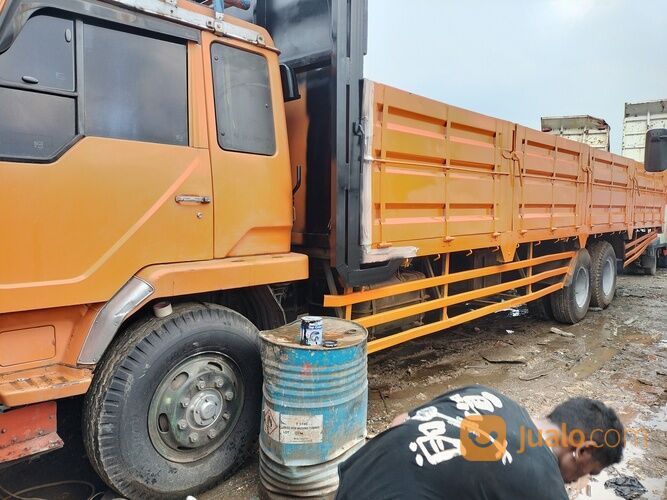 TRUK TRIWAY MITSUBISHI FUSO TIPE FN 517 ML TRONTON (10 BAN) TAHUN 2016 ...