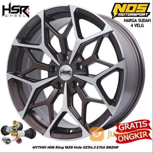 Velg Mobil HSR MYTH01 Ring 18 Pcd 5x114 Civic Xpander Innova Hrv Lebar ...