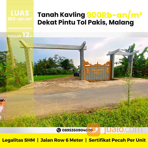 Tanah Malang 2 Menit Pondok Pesantren Batu Mukhlashin Jalan Row 6 Meter ...