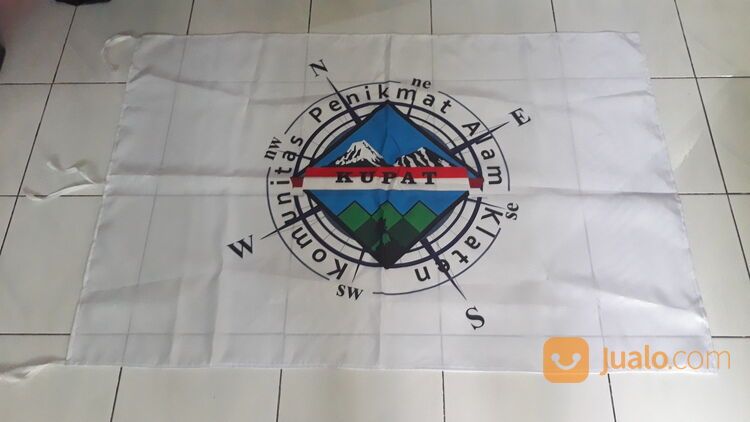cetak bendera pecinta alam giant flag spanduk kain backdrop di Kab ...