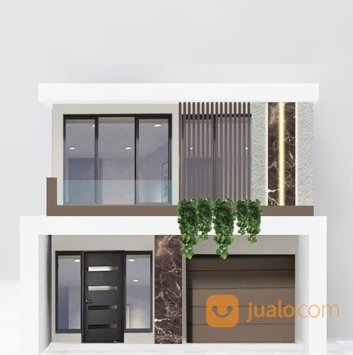 Rumah Minimalis Cluster Rambutan, Pondok Chandra Indah, dekat jalan tol ...