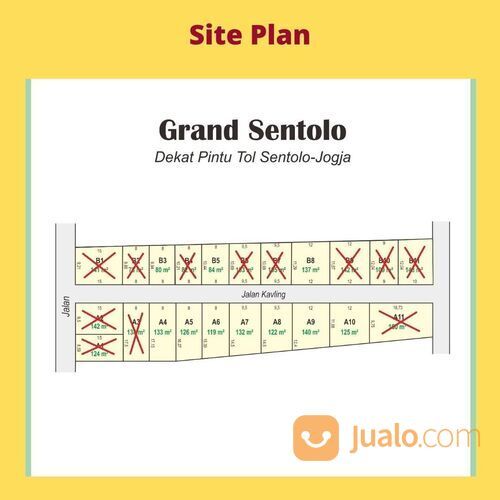 Tanah Sentolo, Kawasan Industri, Cocok Bangun Kost dan Hunian di Kab ...