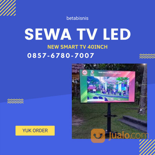 Rental tv led 43 inch untuk acara seminar harga terjangkau di pekanbaru ...