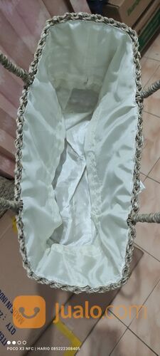 Tas mukena pandan Rara hias bunga di Kab. Bandung, Jawa Barat | Jualo.com