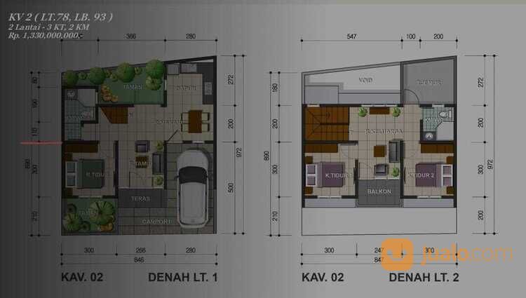 Rumah Cluster 2 Lantai Modern Minimalis Dikawasan Sektor 9 Bintaro di ...