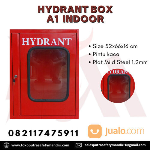 HYDRANT BOX TYPE A1 INDOOR PINTU KACA KOTAK BRANGKAS ALAT PEMADAM API ...