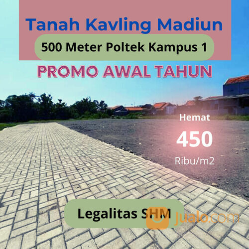 Promo Awal Tahun : Kavling Madiun, 500 Meter Kampus UNMER, Legalitas ... Promo Awal Tahun : Kavling Madiun, 500 Meter Kampus UNMER, Legalitas ...