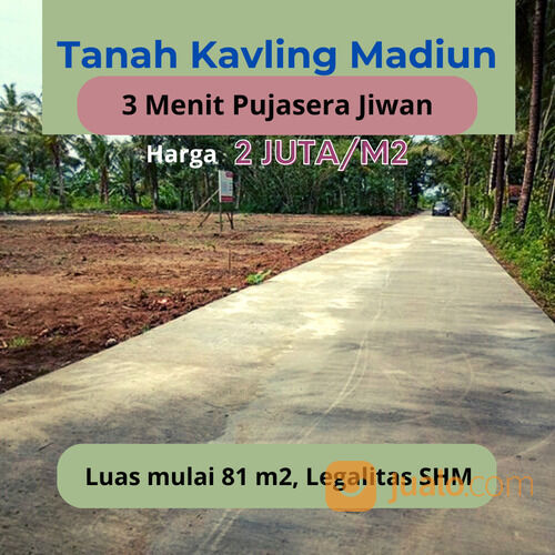 Tanah Kavling Madiun, 8 Menit Pasar Sukolilo, Fasum Jalan Kavling Row 5 ...