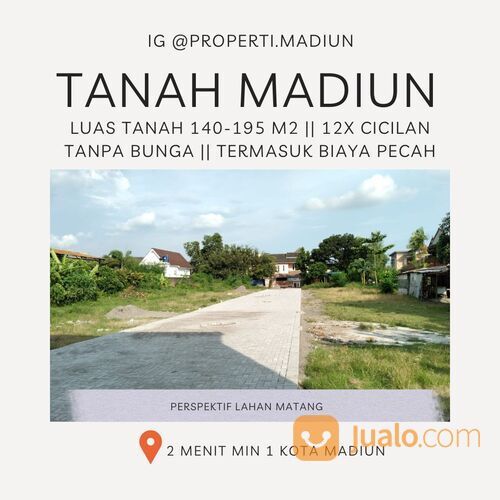 Tanah Kavling Layout Perumahan Cocok Untuk Investasi Lokasi Di Tengah ...