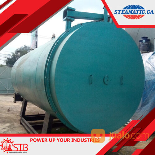 STEAM BOILER STEAMATIC WOOD BIOMASS BAHAN BAKAR 4000KG di Kota Jayapura ...