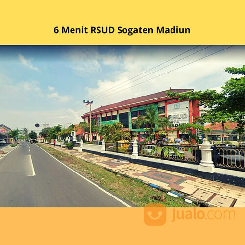 Promo Akhir Tahun : Tanah Madiun, 9 Menit PT.INKA (Persero), Luas Mulai ...