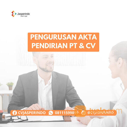 AKTA PENDIRIAN PT & CV di Kota Tangerang Selatan, Banten | Jualo.com