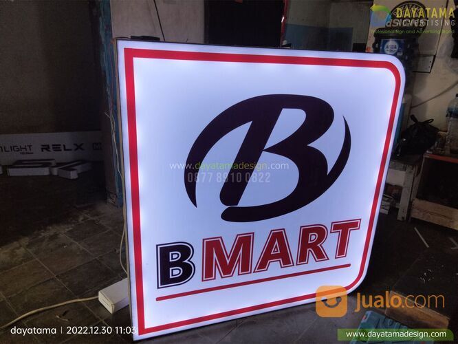 Papan Nama Neon Box Toko di Kota Depok, Jawa Barat | Jualo.com