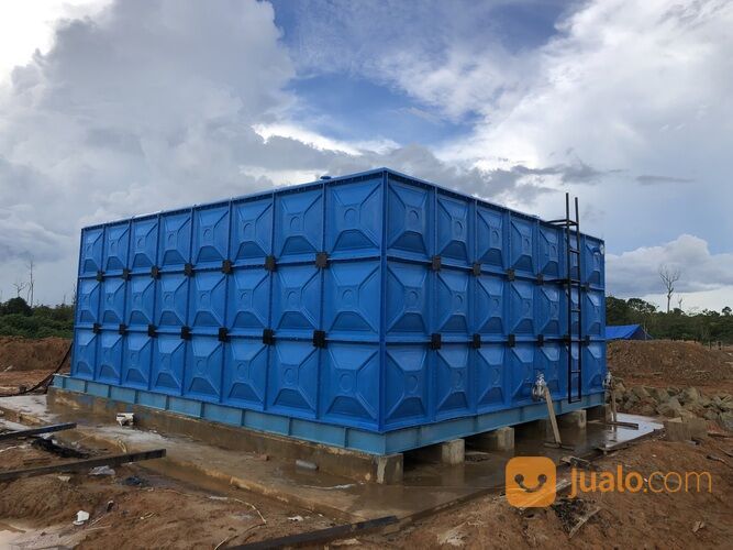 Tangki Panel Fiberglass, FRP Roof Tank, Tandon Air Fibreglass, Tangki ...