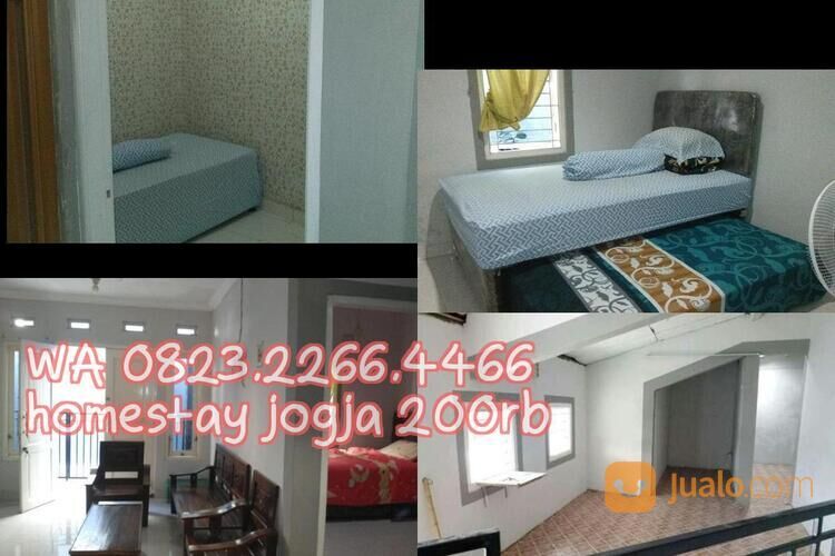 Homestay Yogyakarta Rumah Sewa Kelarga AC 2KT Full 1 rumah Stratgis Wisda Furnis UPN Cocok buat ...