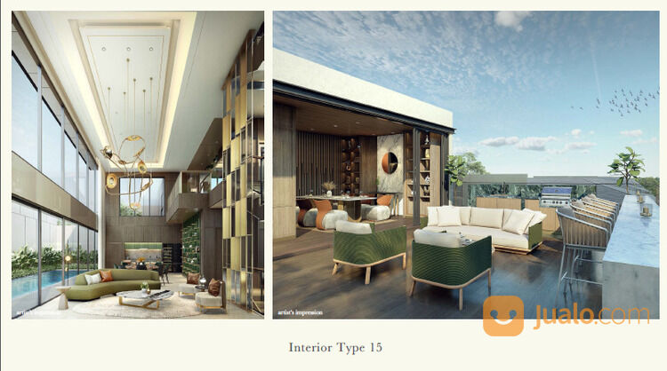 Rumah Cluster 3 Lantai di Layton Navapark at BSD City di Kota Tangerang ...